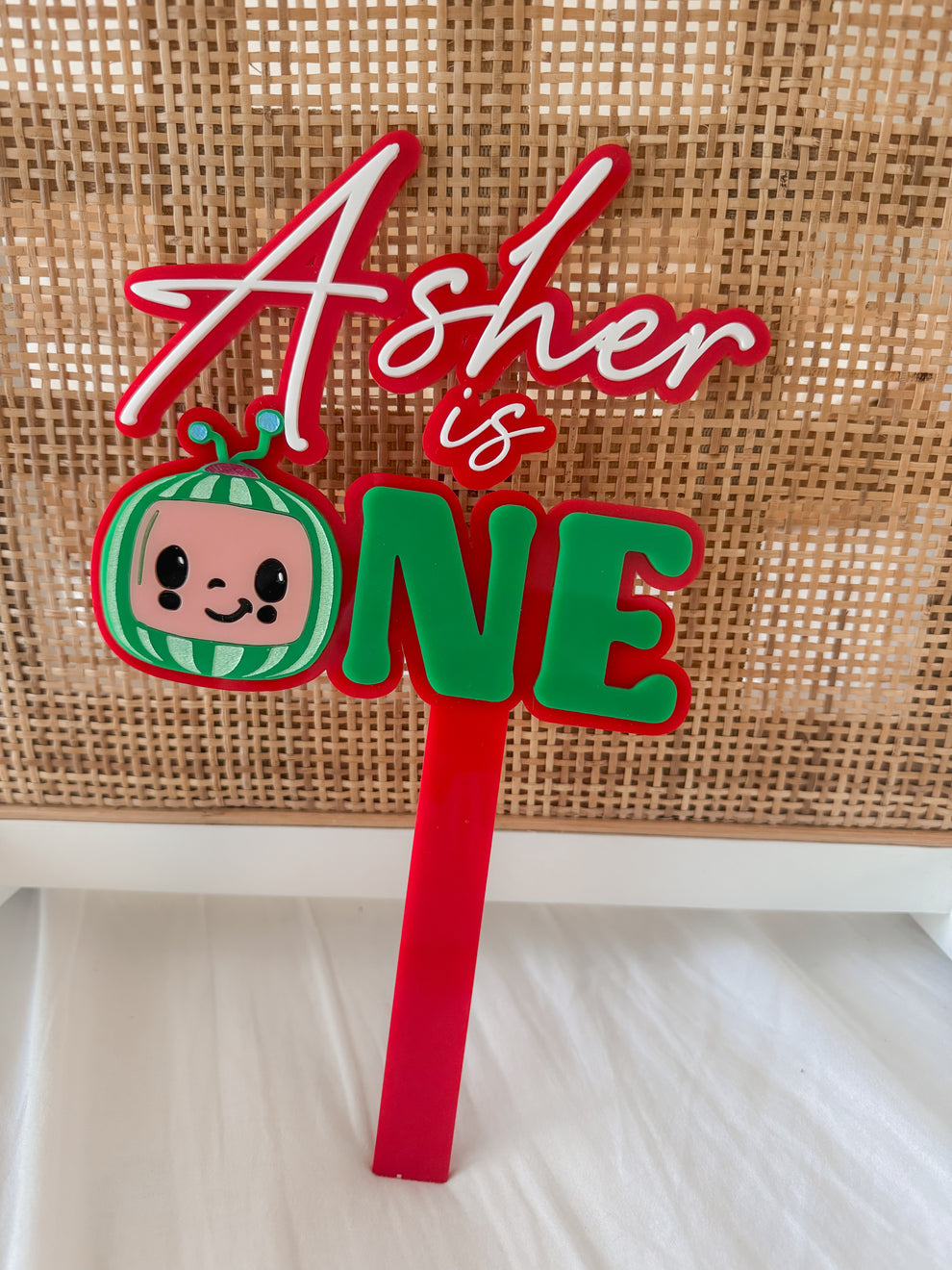 Coco Melon Topper – little redandco