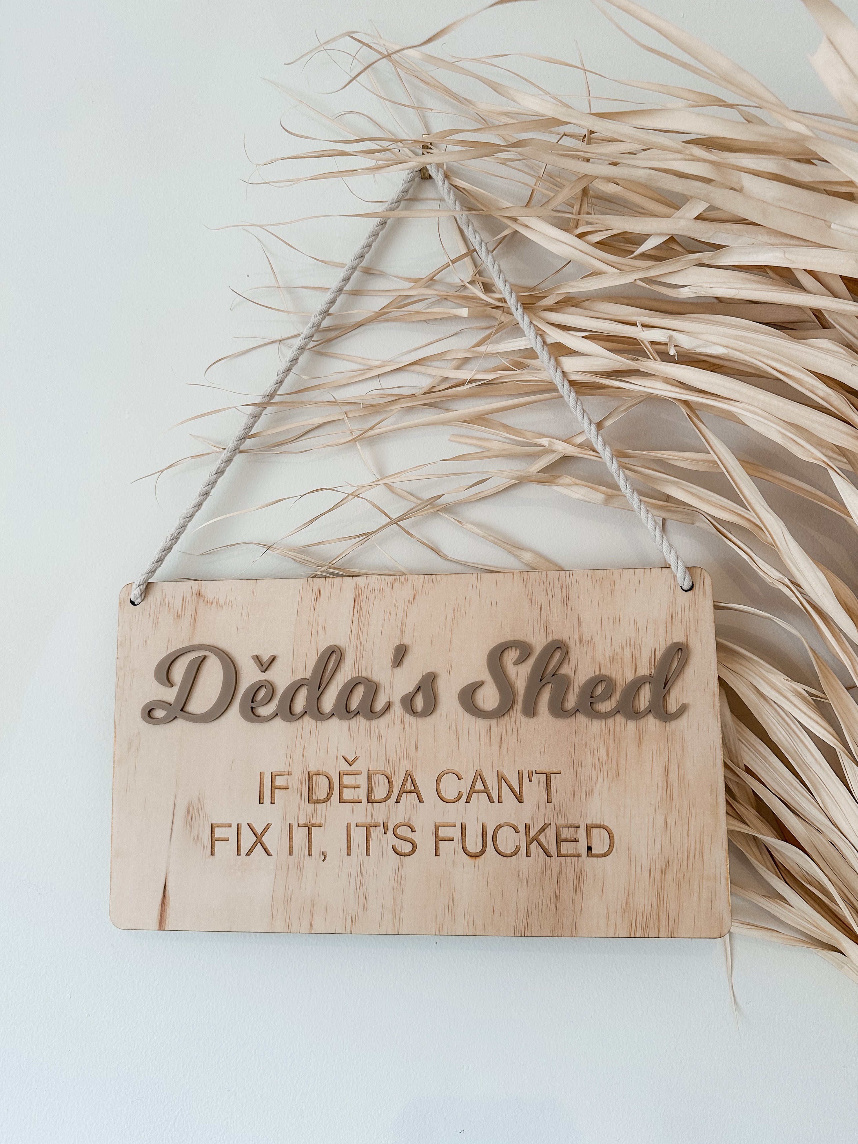 Shed Sign – little redandco